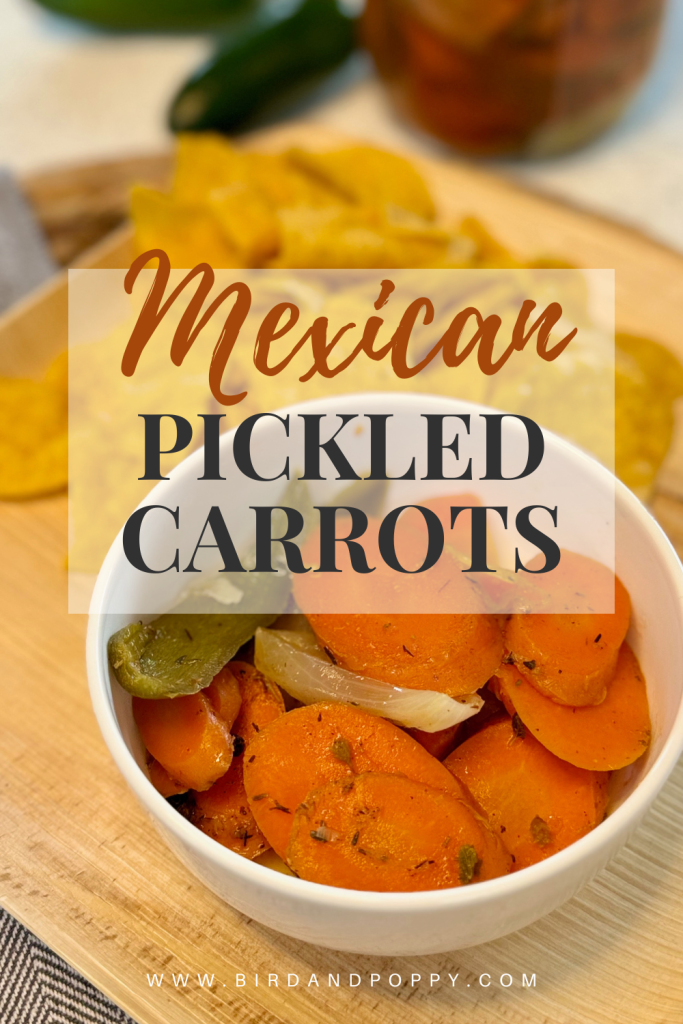 Mexican Pickled Carrots – Bird & Poppy